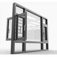 China Affordable Modern Aluminum Casement Windows With Tempered Glass Aluminium Window And Doors for sale