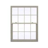 China VERTICAL Opening Pattern UPVC Frame glass Vinyl Replacement Singles Hung Pvc Windows for sale