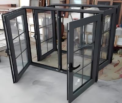 China Personalized Design Casement Window with Screen Made of Aluminum Alloy Profile for sale