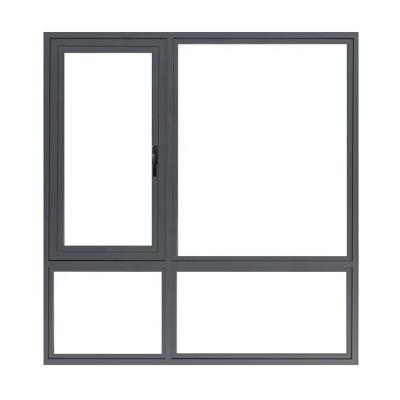 China Customized Size Casement Window Frame with Stainless Steel Screen Netting Material for sale