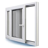 China Sliding PVC Windows for Houses Heat Insulation Waterproof Soundproof and Energy-Saving for sale