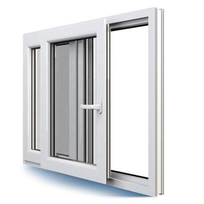 China Sliding PVC Windows for Houses Heat Insulation Waterproof Soundproof and Energy-Saving for sale