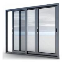 China Customizable Hurricane Impact Sliding Windows With Grill and High Security System for sale