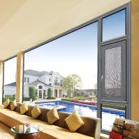 China Thermal Break Aluminum Triple Glaze Casement Swing Windows and Soundproof Advantage for sale