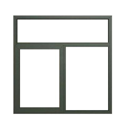 China Aluminum Sliding Bay Window with Coating Glass and Stainless Steel Screen Netting for sale