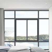 China Aluminum Sliding Bay Window with Coating Glass and Stainless Steel Screen Netting for sale