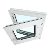 China Customized Size Unbreakable Design Grille Windows Double Glass Casement Window Upvc for sale