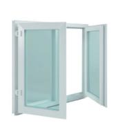 China Customized Size Unbreakable Design Grille Windows Double Glass Casement Window Upvc for sale