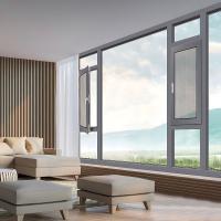 China Aluminum Casement Swing Windows for Sound Insulation Against Storm in Security Houses for sale