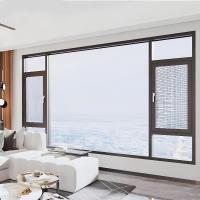 China Aluminum Casement Swing Windows for Sound Insulation Against Storm in Security Houses for sale