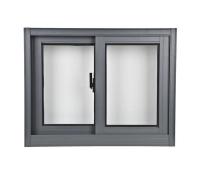 China Aluminum Terrace Sliding Window Design with Blue Glass Advantage in Heat Insulation for sale