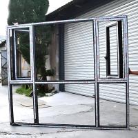 China Aluminum Casement Swing Windows for Sound Insulation Against Storm in Security Houses for sale