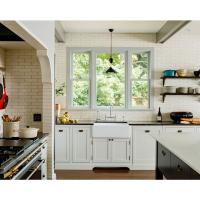 China Pvc Frame Single Hung Plastic Sliding Windows with Tempered Glass Folding Screen for sale