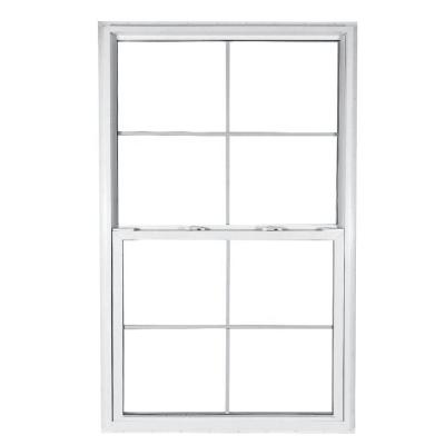 China Plastic Window Design Upvc Soundproof Vinyl Windows Single Hung VERTICAL Opening Pattern for sale