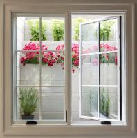 China Postmodern Design Aluminium European Glass Windows For Houses Folding Screen Casement for sale