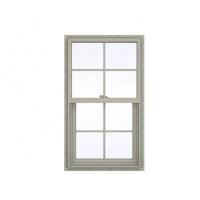 China Heat Insulation Advantage Heat Insulation.Waterpfoof Single Hung Fiber Glass Windows for sale