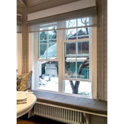 China Energy Single Hung Window with Magnetic Screen and Silicone Sealant Sealing System for sale