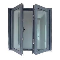 China Aluminum Casement Windows With Screen Designed in Postmodern Style for Customization for sale