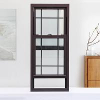 China Curtain Type Roller blind Window Hanging for Powder Coated Upvc Double Glaze Window for sale