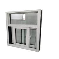 China Customized Aluminum Sliding Window with Modern Hanging Curtain Type Details for sale