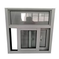 China Office Building Aluminum Alloy European Style Sliding Window with Water Evacuation for sale