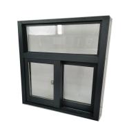 China Office Building Aluminum Alloy European Style Sliding Window with Water Evacuation for sale