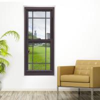 China Silicone Sealant Sealing System PVC Frame Lift Up Window with Mosquito Net and Upvc Glass for sale