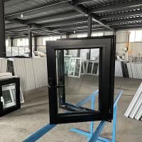 China Aluminum Alloy Thermal Break Sound Proof European Style Casement Triple Glaze Windows for sale