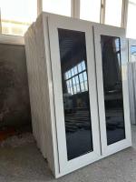 China Single Casement Window with Soundproof Tempering Glass Upvc Vinyl Replacement for sale