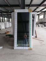 China Customized UPVC Profile Casement Window with Plastic Frame Material from OEM for sale