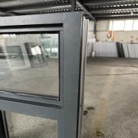 China Customizable Size Aluminum Casement Windows for Hurricane Resistant and Energy House for sale