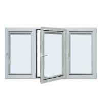China Single double empering loating stained low-e Glass Type Arc Design Casement Window for sale