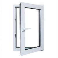 China Single double empering loating stained low-e Glass Type Arc Design Casement Window for sale