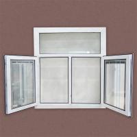 China Qualified Hardware Accessories Swing Style American Casement Windows with PVC Frame for sale