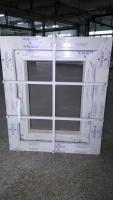China Swing Open PVC Upvc Hurricane Windows With Blinds for Residential and Commercial for sale