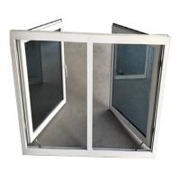China Swing Open PVC Upvc Hurricane Windows With Blinds for Residential and Commercial for sale