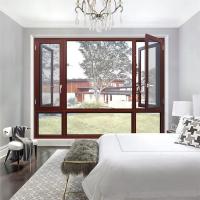 China Swing Open PVC Upvc Hurricane Windows With Blinds for Residential and Commercial for sale