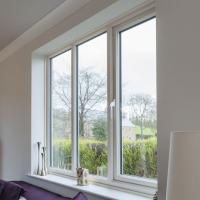 China Interior Steel Casement Window Glass Type Tempering Upvc Double Glaze Black Workshop for sale
