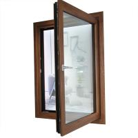 China Soundproof Function Upvc Arch Top Casement Window with Modern Design Style for sale