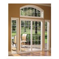 China Upvc Black Frame Double Glazed Casement Windows with Crank Handle and Customized Colors for sale