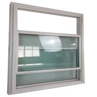 China Directly Sell PVC Double Glazed Wood Frame Double Hung Windows for Swing Open Style for sale