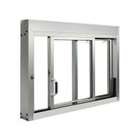 China Aluminum Alloy Glass Composite Sliding Up Passive House Bullet Proof Residential Slide Windows for sale