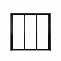 China 100 Aluminum Out Swing Window with Folding Screen and Thermal Break Aluminum Profile for sale