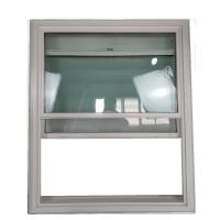 China Upvc Soundproof White Pvc Frame Vinyl Double Hung Windows with Chinese Top Hardware for sale