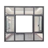 China Double Glazed House Doors for Heat Insulation Function and Anodized Aluminum Material for sale
