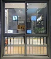 China Sliding Opening Modern Design Hurricane Impact Aluminum Double Glazed Windows For Houses for sale