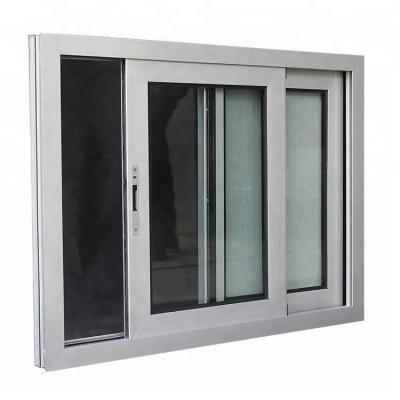 China Aluminum Alloy Frame Hanging Curtain Type Sliding Windows for Educational Institutions for sale