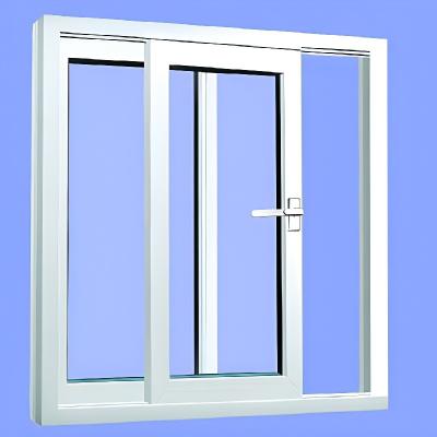China Design Aluminium Windows Opening Pattern Horizontal Sliding Double Window with Net for sale