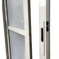 China Design Aluminium Windows Opening Pattern Horizontal Sliding Double Window with Net for sale
