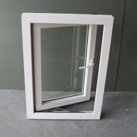 China Insulated UPVC Casement Window Door with Security Mesh and Tempering Glass Advantage for sale